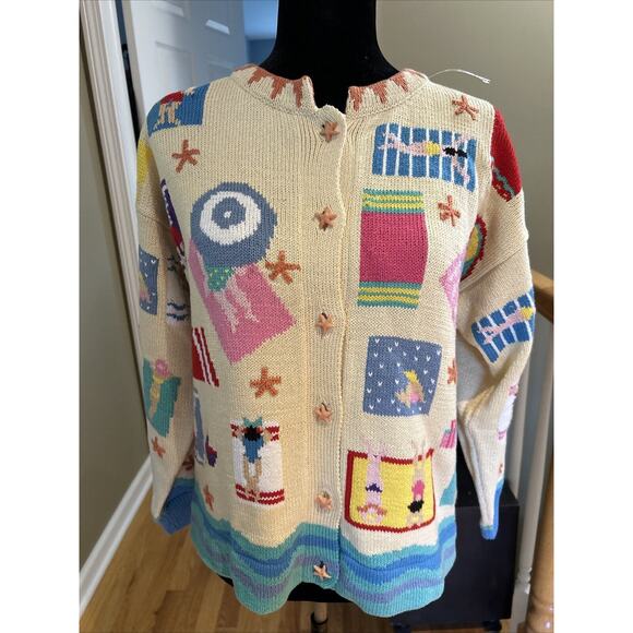 Christine Foley | Sweaters | Vintage Christine Foley At The Beach ...